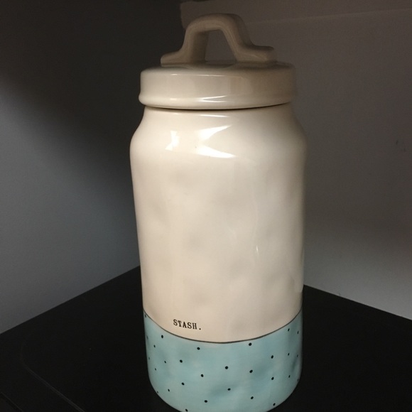 Rae Dunn | Kitchen | Rae Dunn Polka Dot Stash Canister | Poshmark